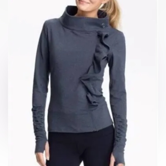 Karma | Jackets & Coats | Karma San Suu Athletic Asymmetrical Ruffle ...
